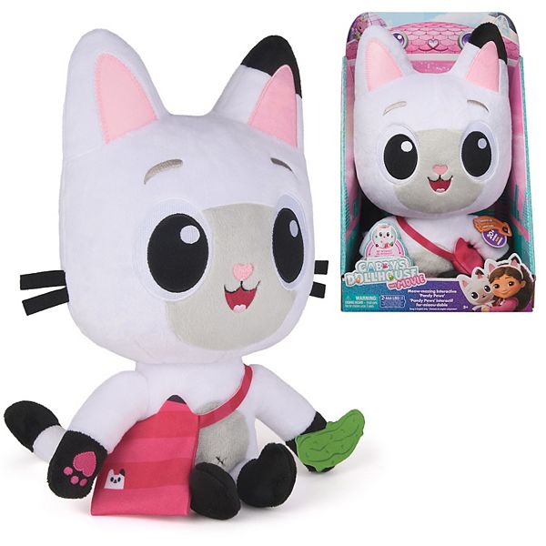 Gabby's Dollhouse Interactive Pandy Paws Plush Toy with 3 Accessories