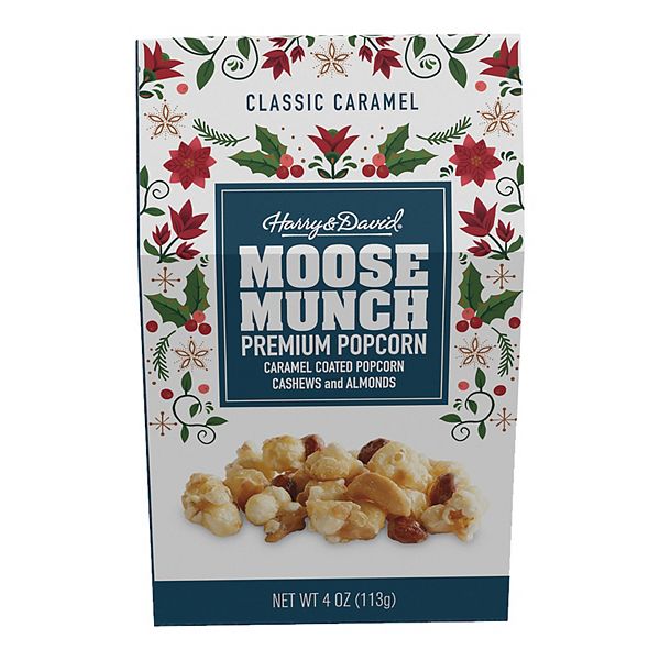 Harry & David Moose Munch® 4 oz Caramel Coated Popcorn with Cashews ...