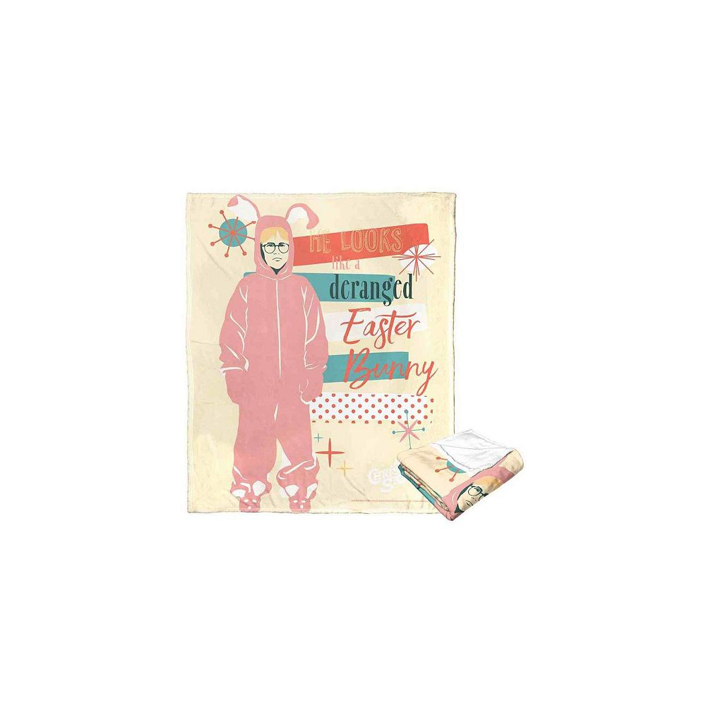 Warner Bros. A Christmas Story Derranged Easter Bunny Silk Touch Throw ...