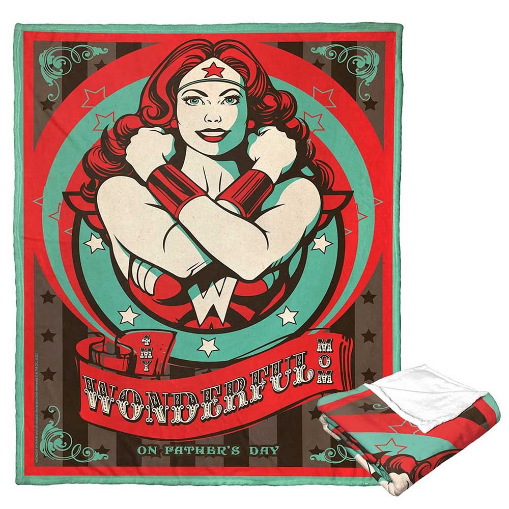 Warner Bros. Wonder Woman Wonder Parent Silk Touch Throw Blanket 50x60 ...