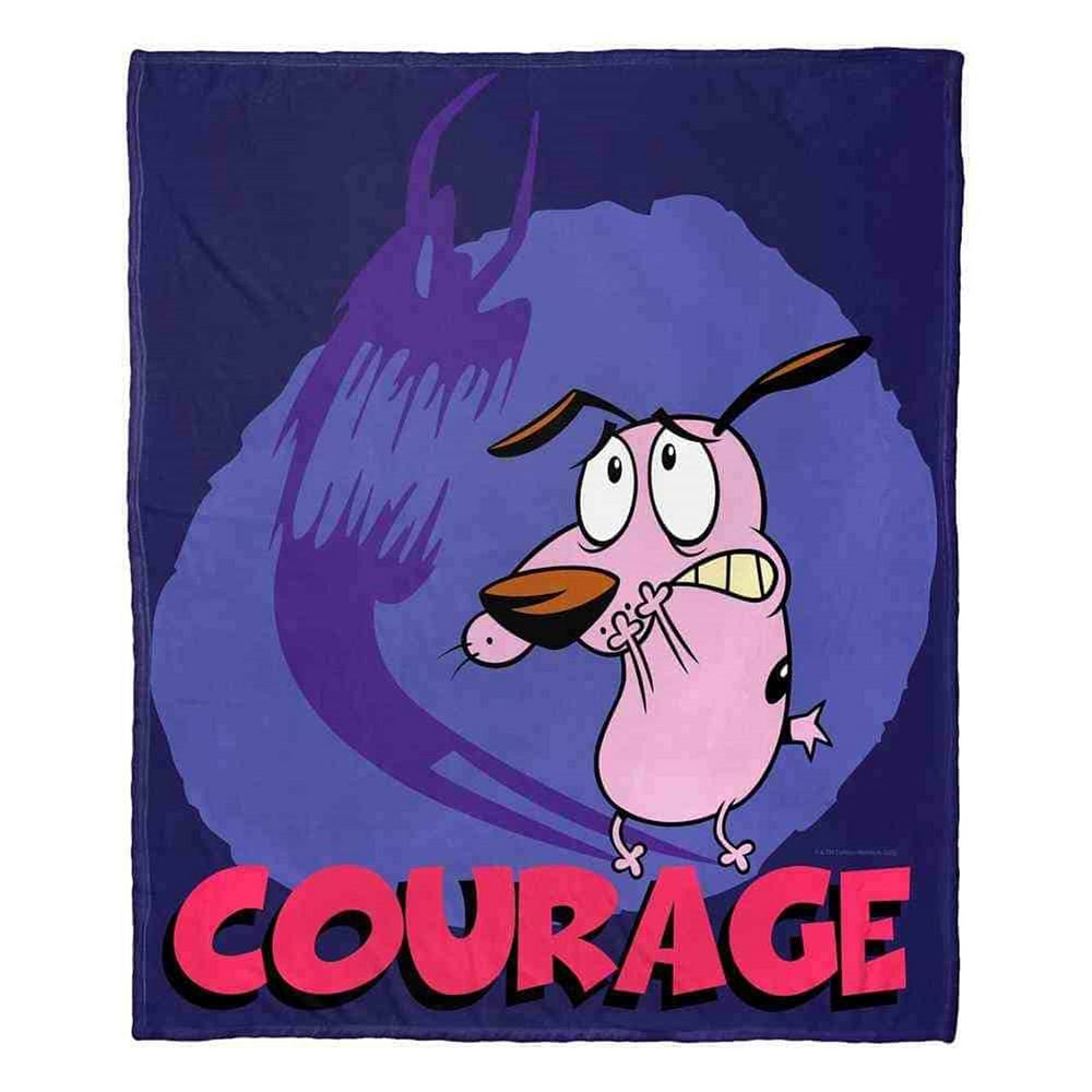 Cartoon Network's Courage The Cowardly Dog Face Your Fears Silk Touch ...