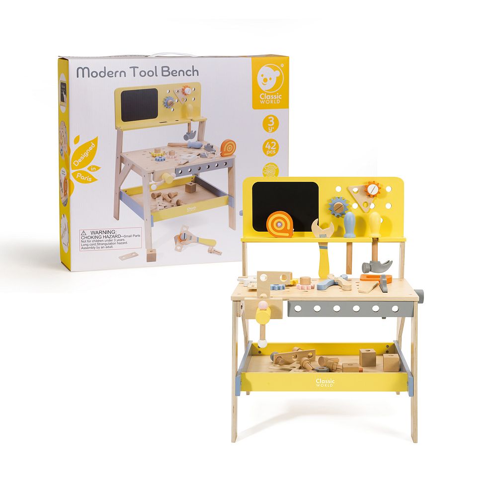 Classic Toys Modern Tool Bench with 42-pc. Accessories