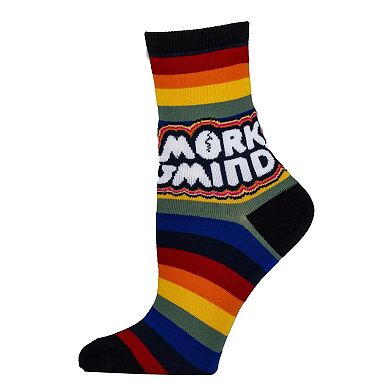 Women's Crew Socks -Mork And Mindy