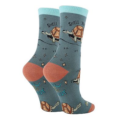 Women's Crew Socks -Slow & Steady