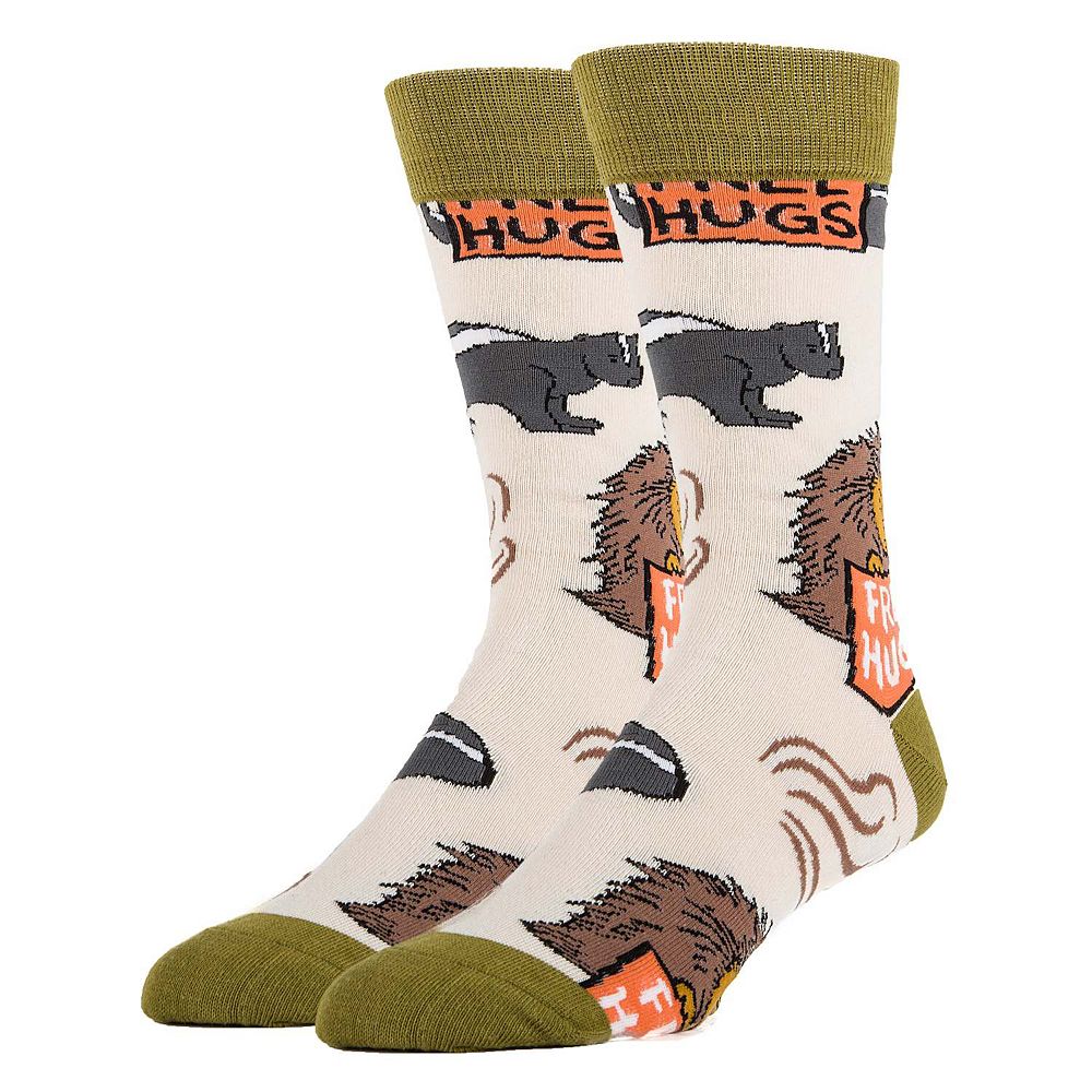 Men's Crew Socks -Free Hugs
