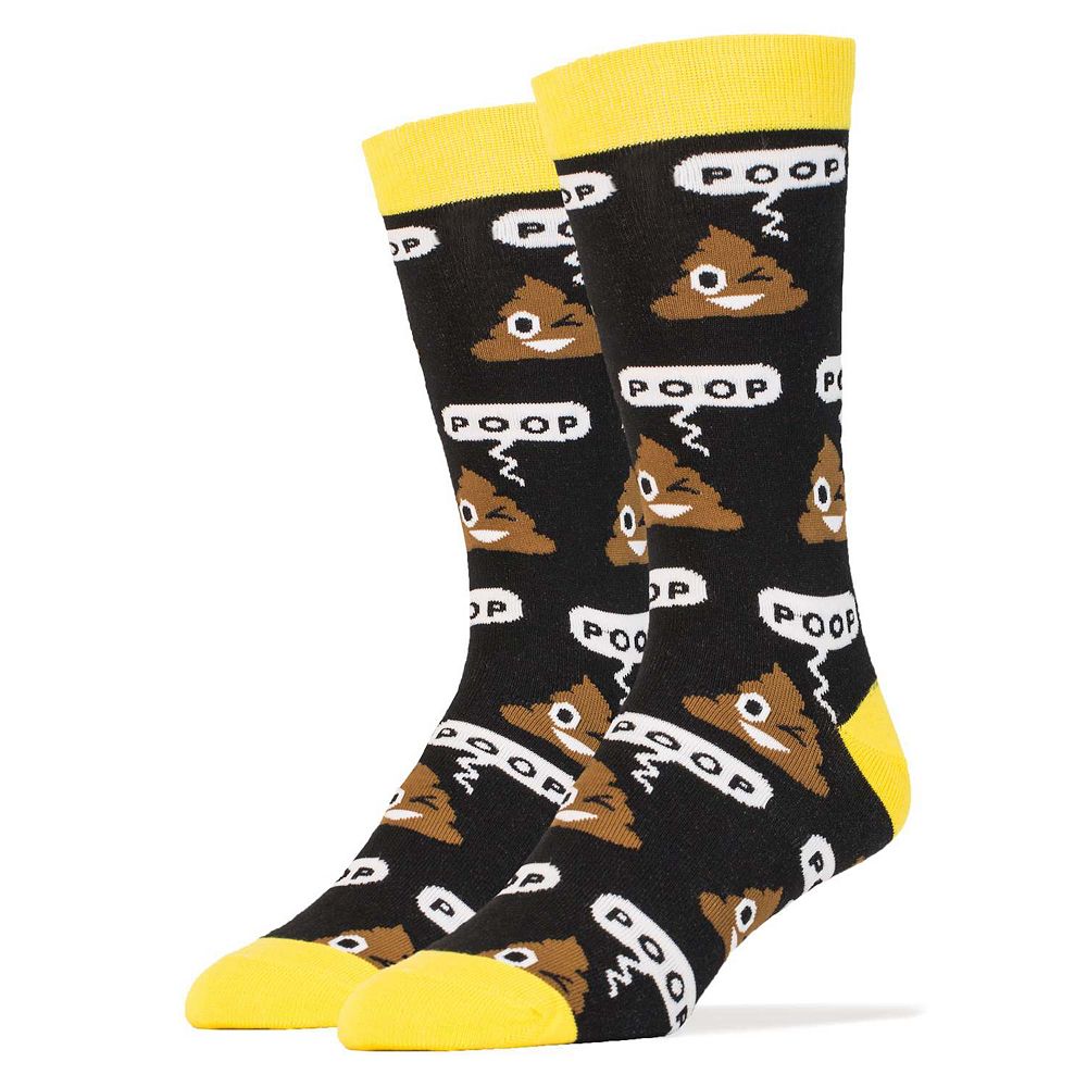 Men's Crew Socks -Poop!