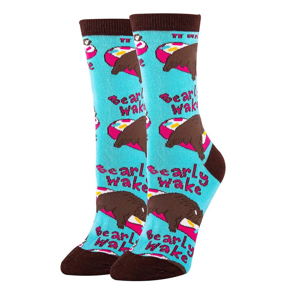 Women's Crew Socks -Bearly Awake