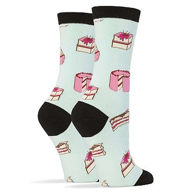 Women's Crew Socks -Cake Party