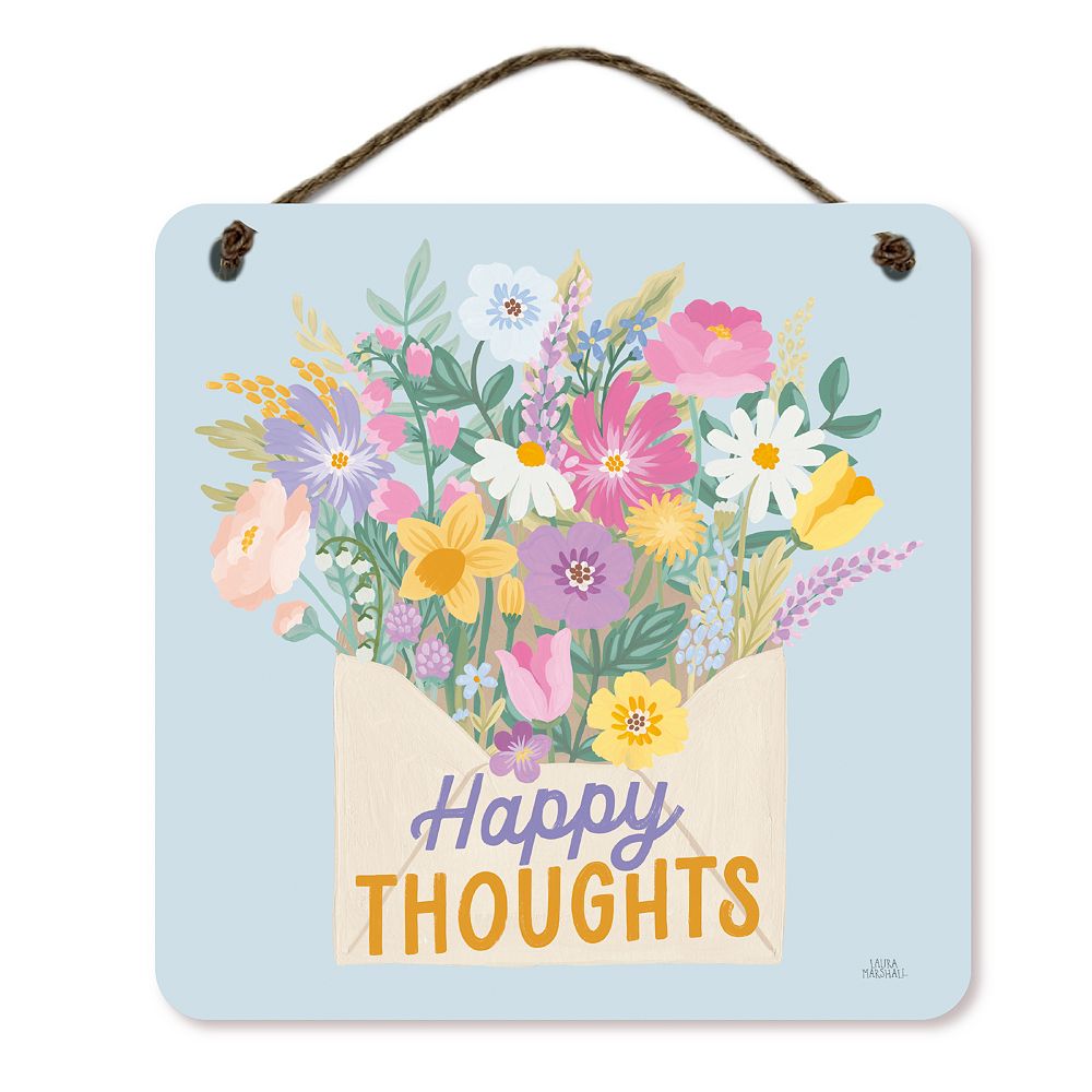 COURTSIDE MARKET Spring Meadow VIII Sign Wall Decor