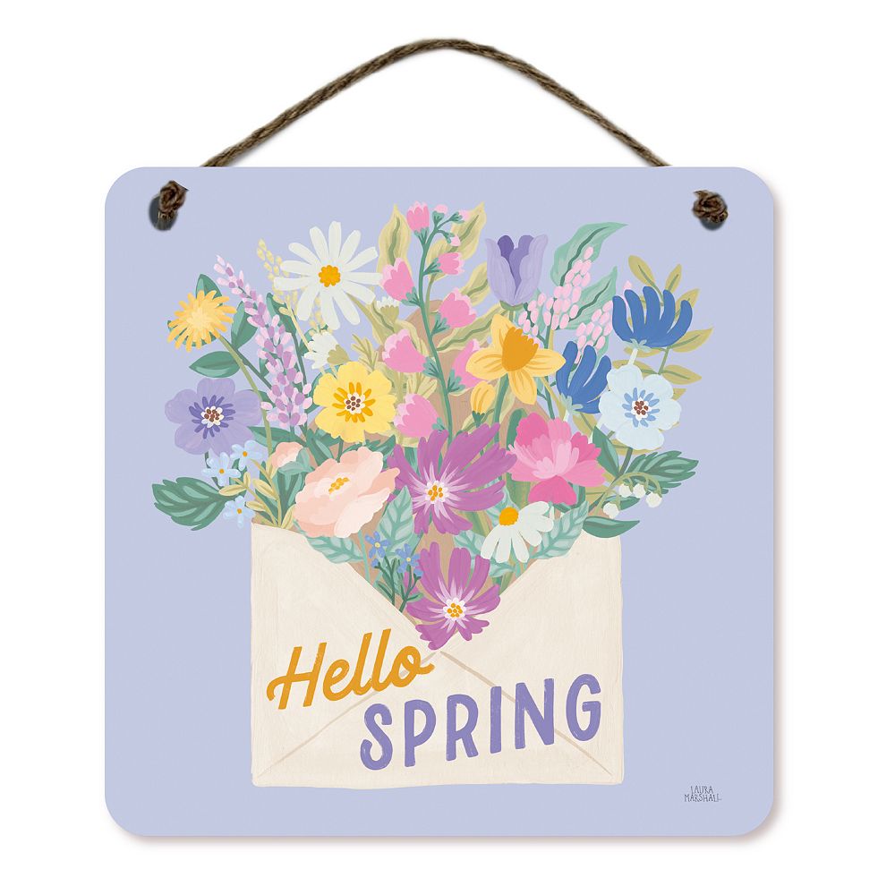 COURTSIDE MARKET Spring Meadow VII Sign Wall Decor
