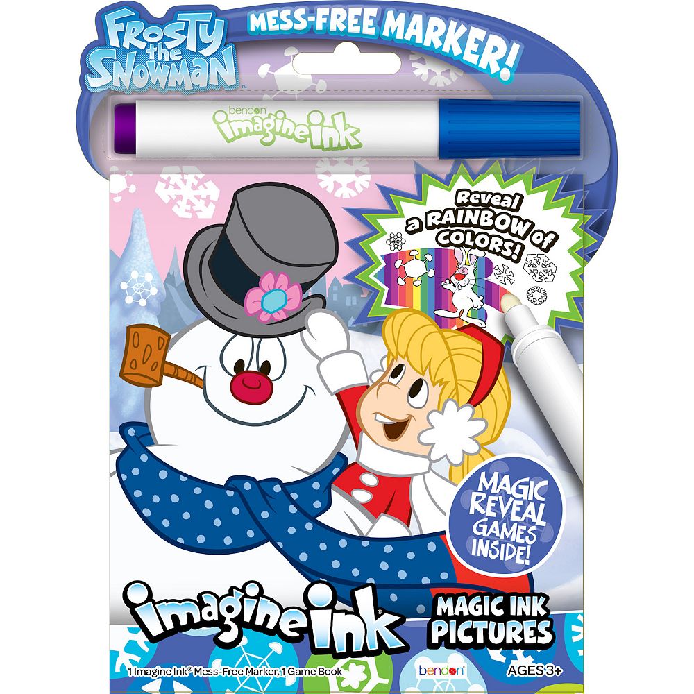 Frosty the Snowman Imagine Ink Magic Ink Pictures with Mess-Free Marker