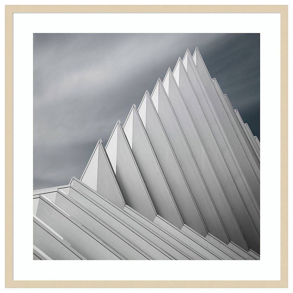 Agtam A by Gilbert Claes Wood Framed Wall Art Print