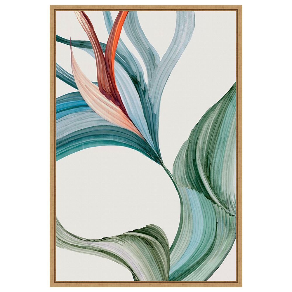 Amanti Art Dancing in Color by Alex Black Framed Canvas Wall Art Print