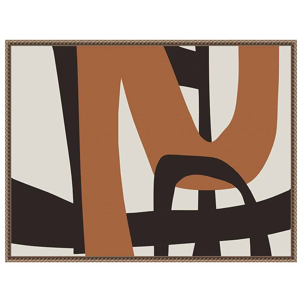 Calming Neutrals I by Irena Orlov Framed Canvas Wall Art Print