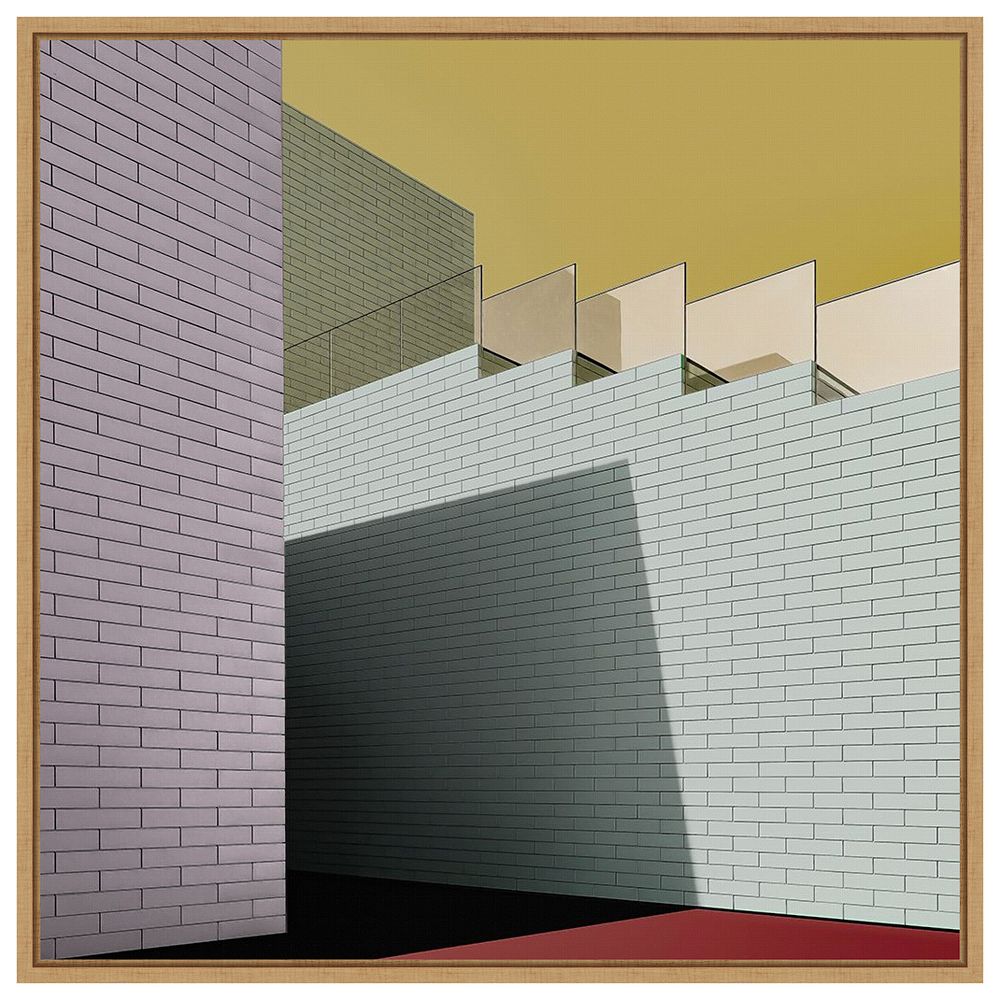 Schuster - Urban Abstract by Inge Schuster Framed Canvas Wall Art Print