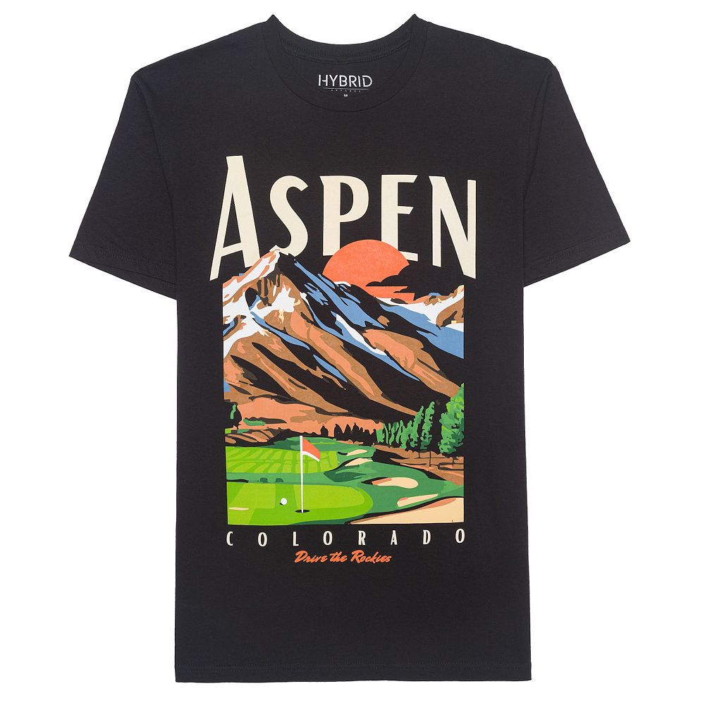 Men's Aspen Colorado Drive The Rockies Graphic Tee