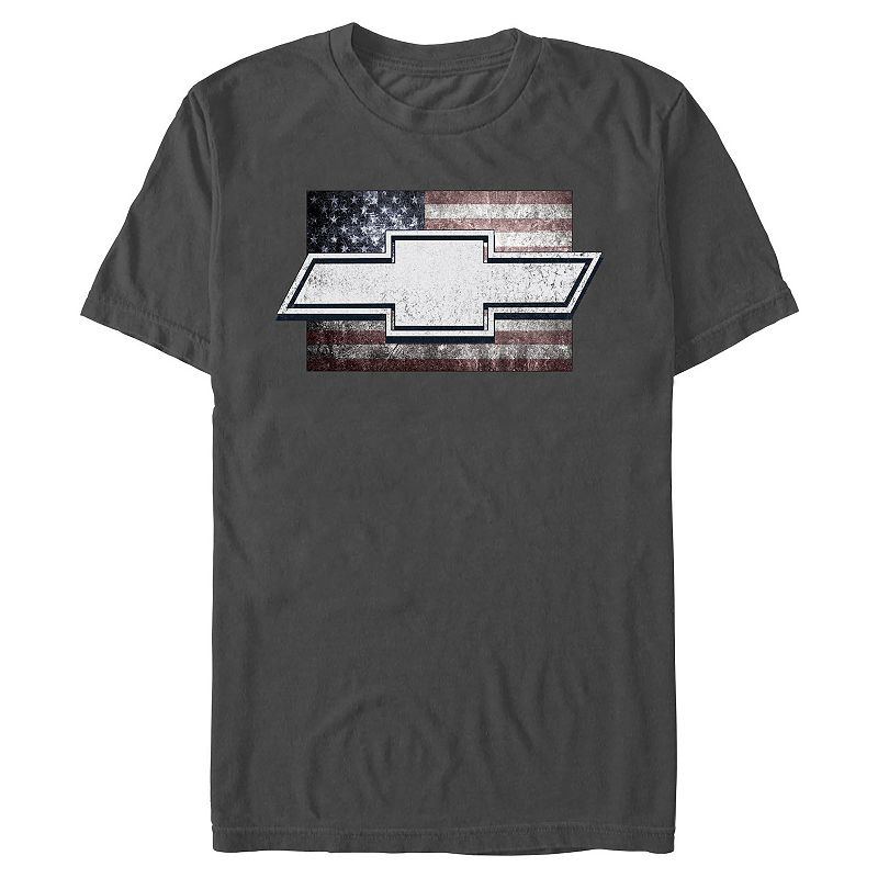 UPC 199379414324 - Men's Chevrolet Symbol American Flag Backdrop ...