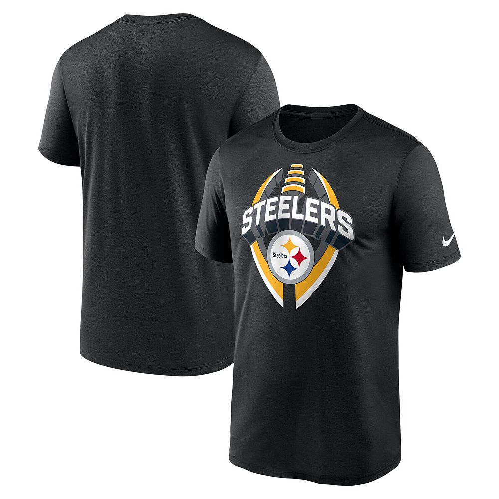 Men's Nike Black Pittsburgh Steelers Big & Tall Primetime Legend Icon ...
