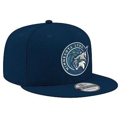 Unisex New Era Navy Minnesota Lynx Logo 9FIFTY Snapback Hat