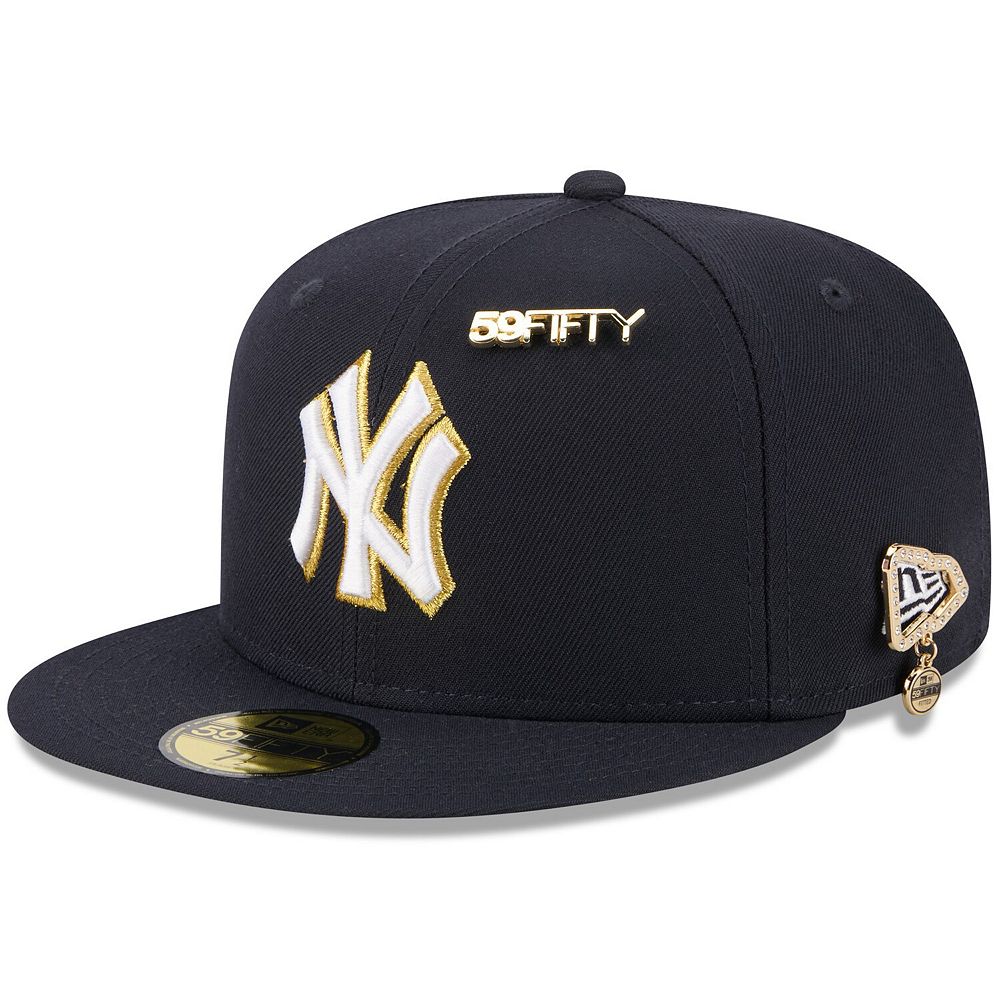 Men's New Era Navy New York Yankees 2025 59FIFTY Day 59FIFTY Fitted Hat ...