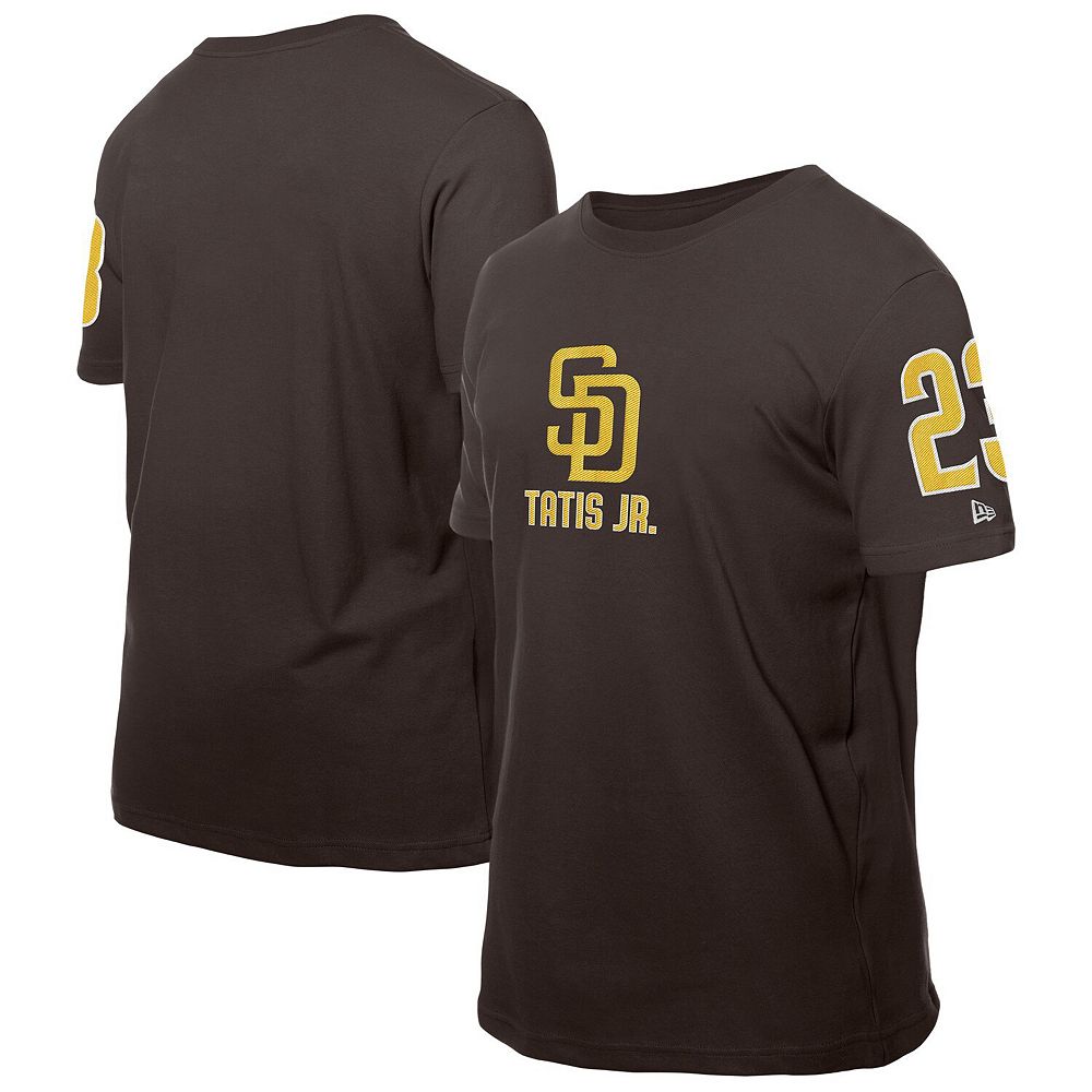 Men's New Era Fernando Tatis Jr. Brown San Diego Padres Design Lab Name ...