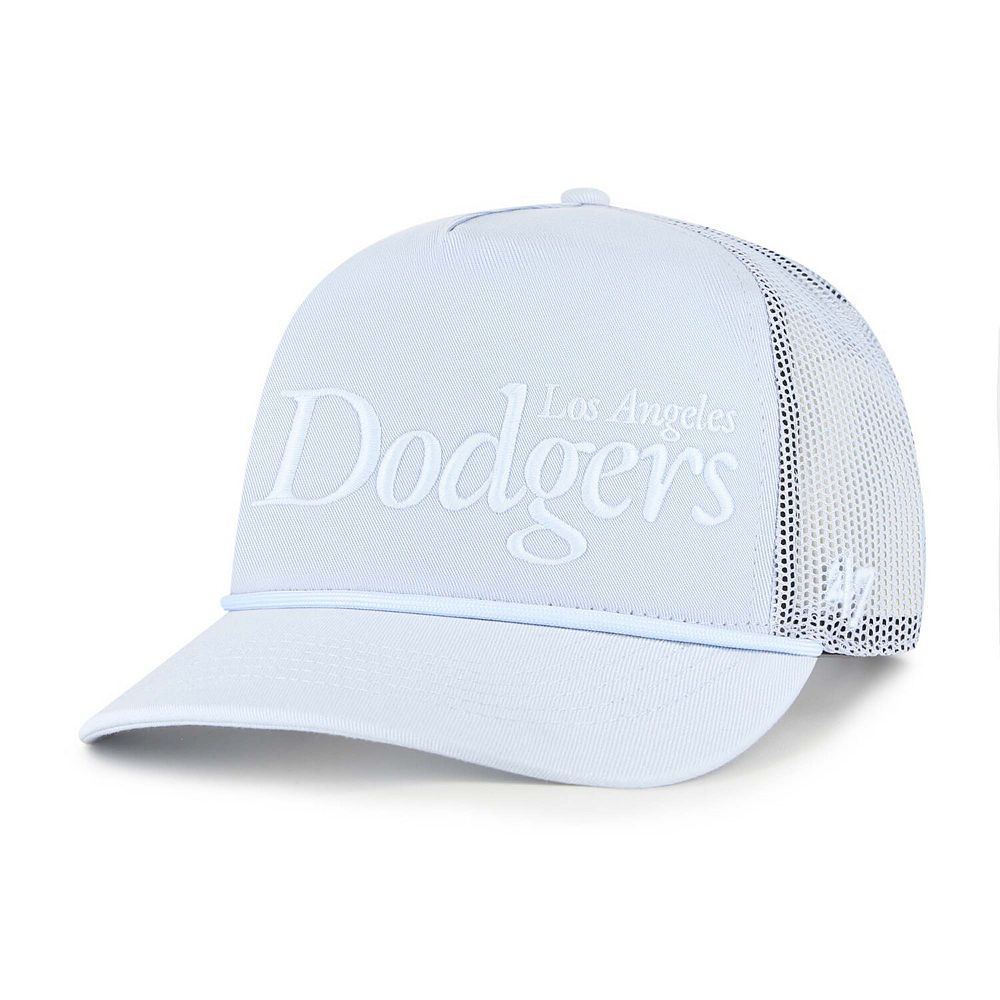 Men's '47 Light Blue Los Angeles Dodgers Foundation Script Hitch ...
