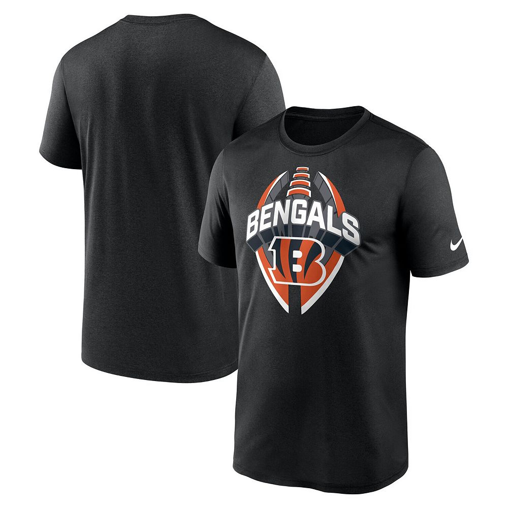 Men's Nike Black Cincinnati Bengals Big & Tall Primetime Legend Icon ...