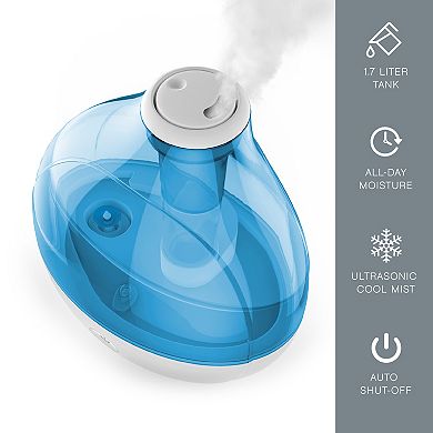Pure Enrichment 1.7L Tank Humidifier with Night Light