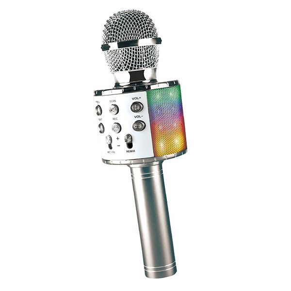 Nifty LED Karaoke Microphone with Bluetooth Connectivity