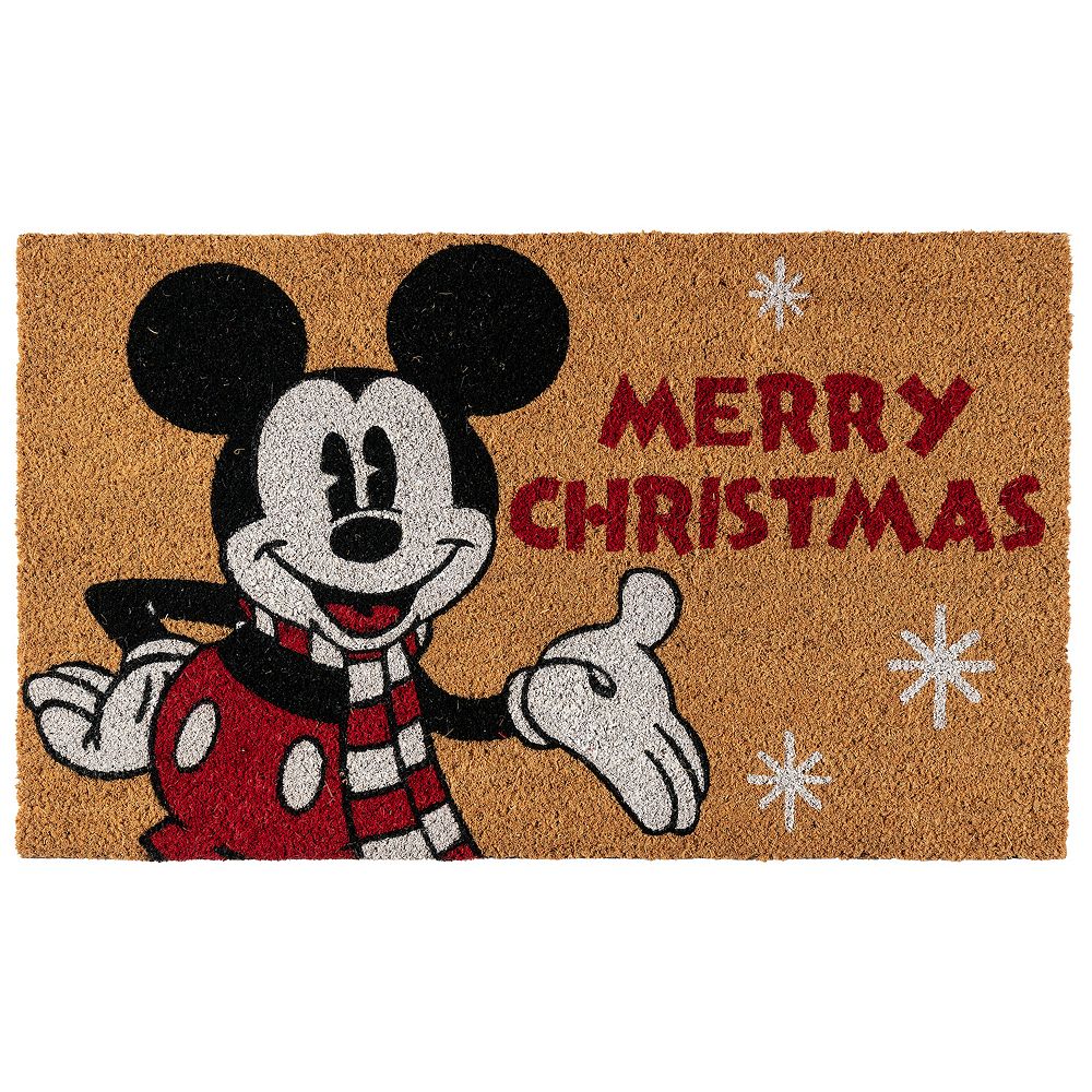 Disney's Mickey Mouse Merry Christmas Doormat