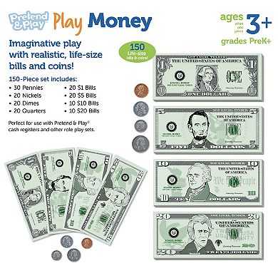 Learning Resources Pretend and Play Play Money