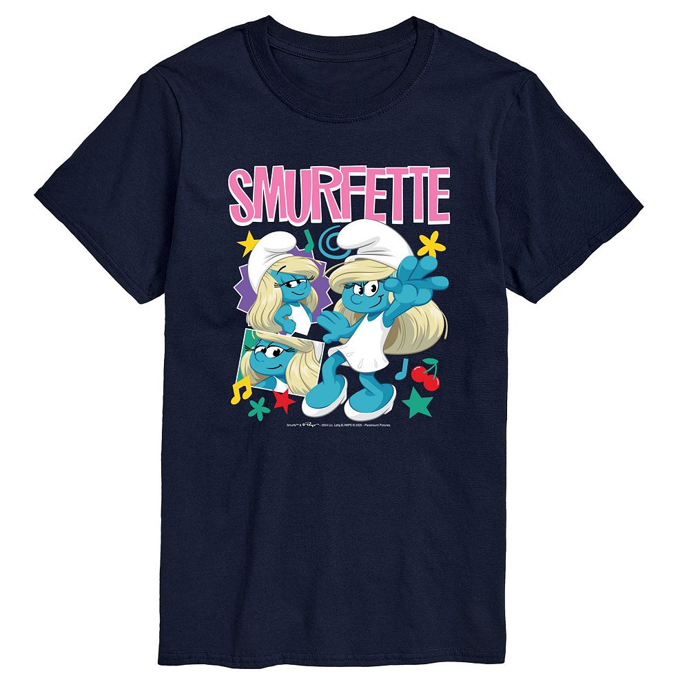 Big & Tall Smurfs Smurfette Graphic Tee
