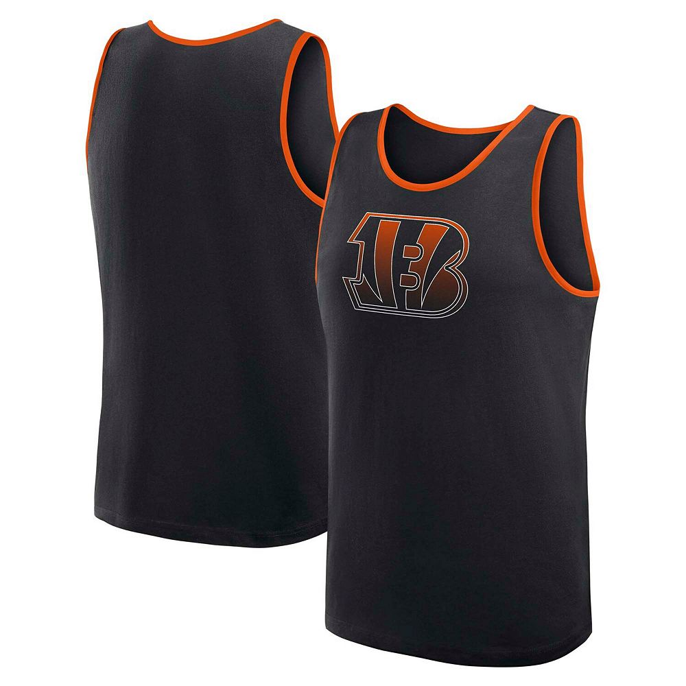 Men's Logo Athletic Black Cincinnati Bengals Unmatched Success Tank Top