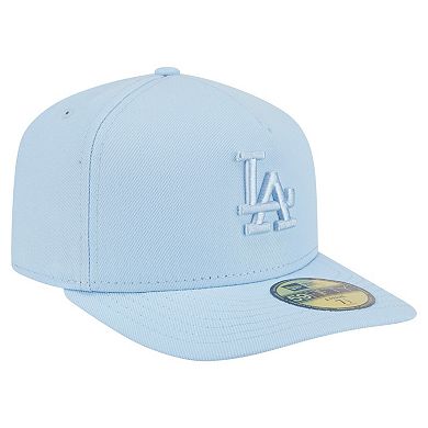 Men's New Era Light Blue Los Angeles Dodgers Color Pack A-Frame 59FIFTY ...