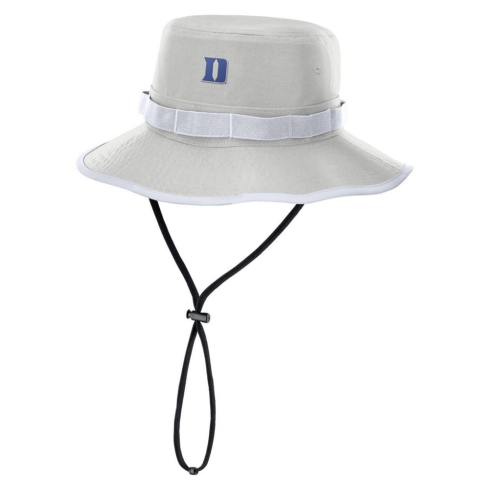 Men's Nike Gray Duke Blue Devils 2025 Sideline Apex Boonie Performance ...