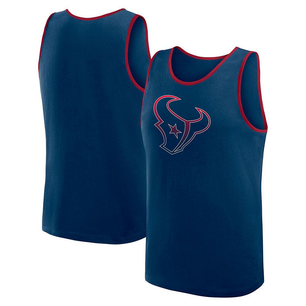 Men's Navy Houston Texans Unmatched Success Tank Top