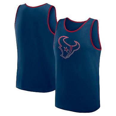 Men's Navy Houston Texans Unmatched Success Tank Top