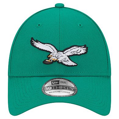 Men's New Era Kelly Green Philadelphia Eagles Super Bowl LIX Champions Historic Side Patch ...