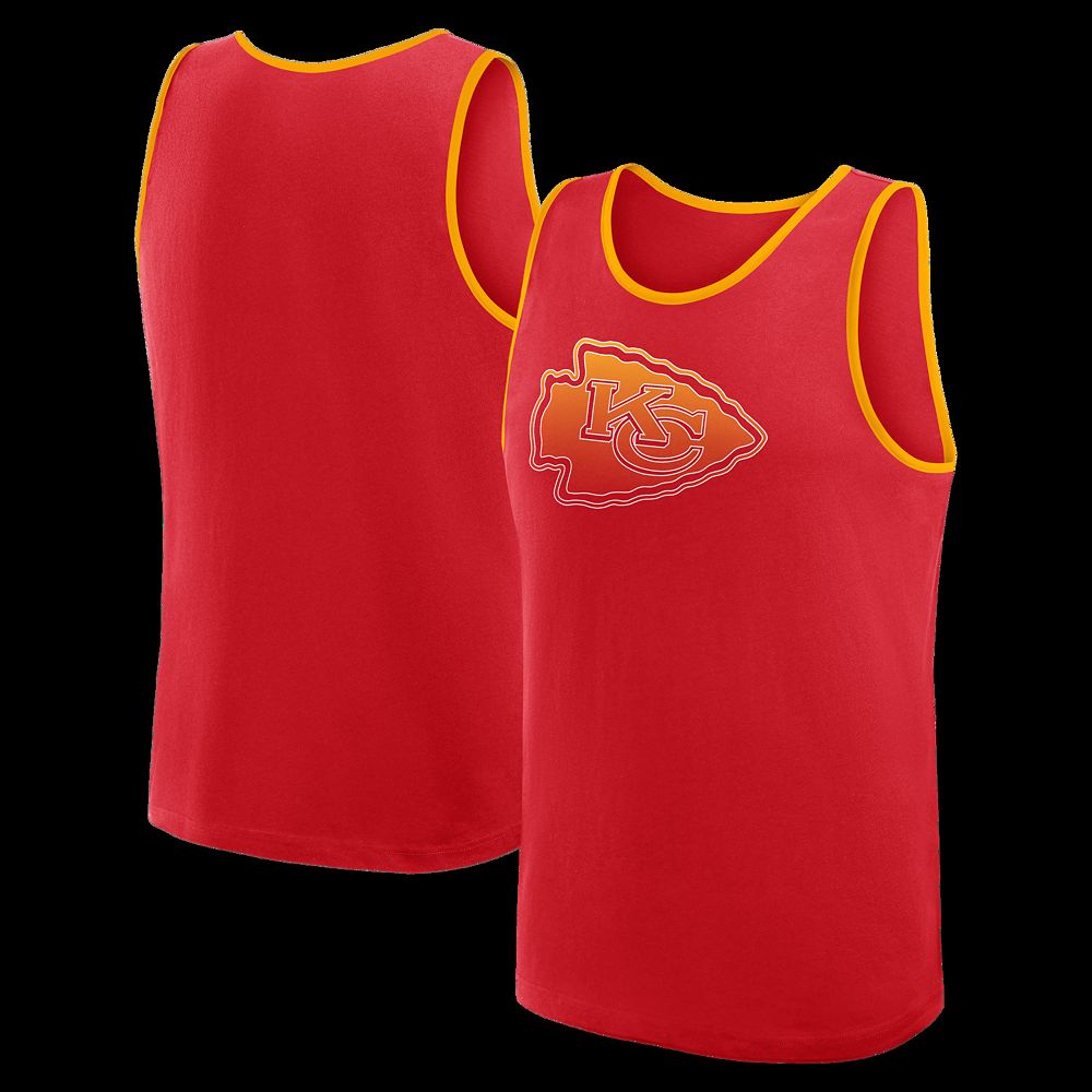 Men's Logo Athletic Red Kansas City Chiefs Unmatched Success Tank Top