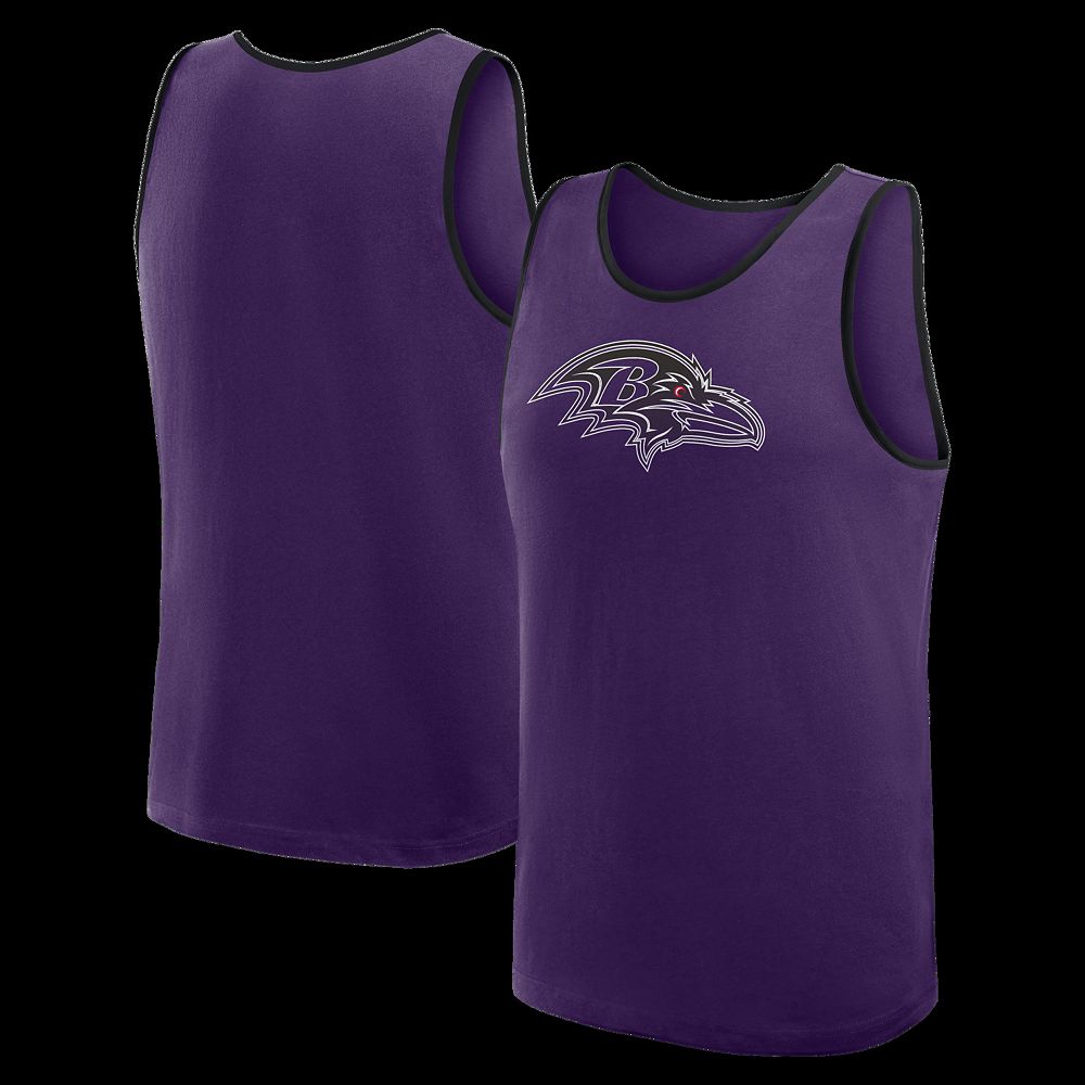 Men's Logo Athletic Purple Baltimore Ravens Unmatched Success Tank Top