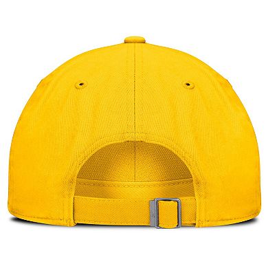 Men's Nike Maize Michigan Wolverines 2025 Sideline Club Adjustable Hat