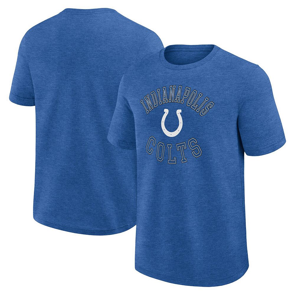 Men's Logo Athletic Heather Royal Indianapolis Colts Success T-Shirt