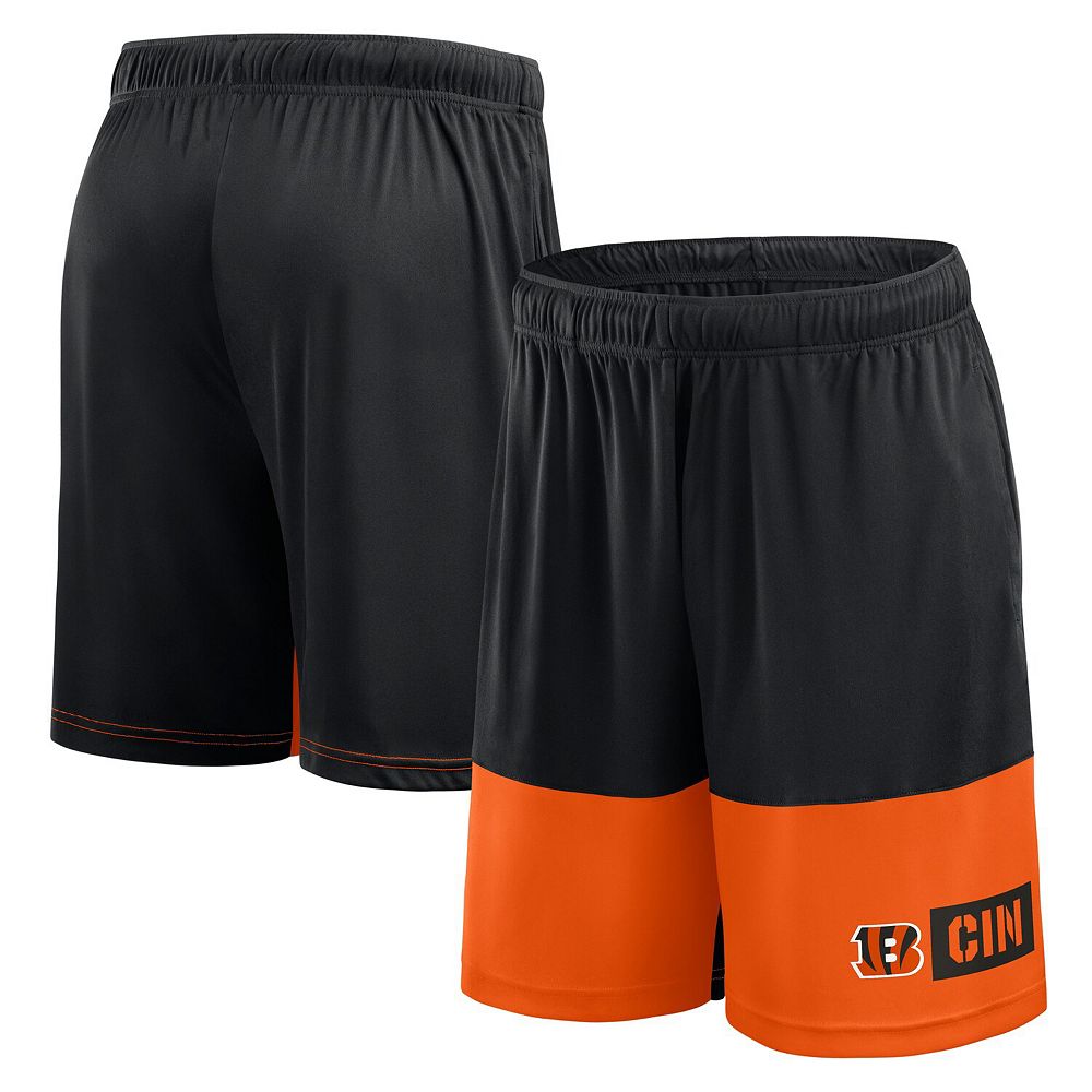 Men's Logo Athletic Black Cincinnati Bengals Best of the Best Shorts