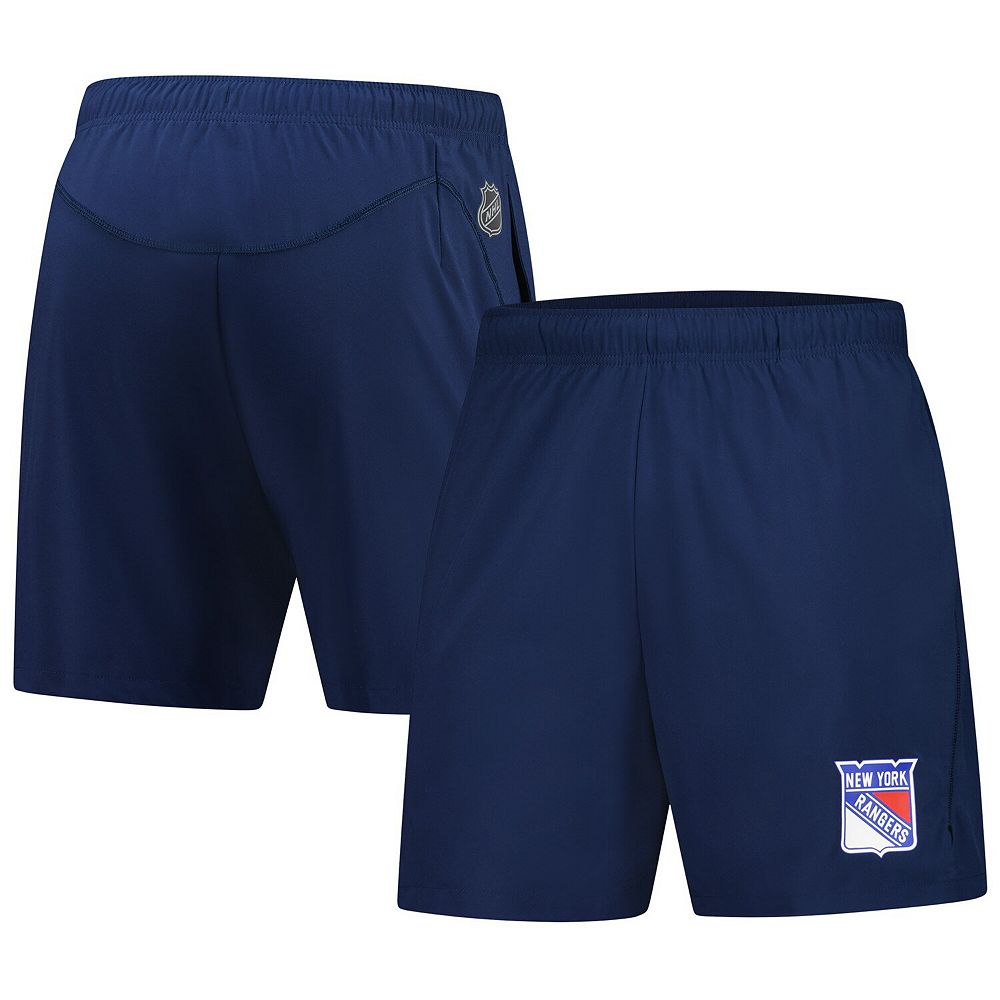 Men's Fanatics Navy New York Rangers Authentic Pro Performance Shorts