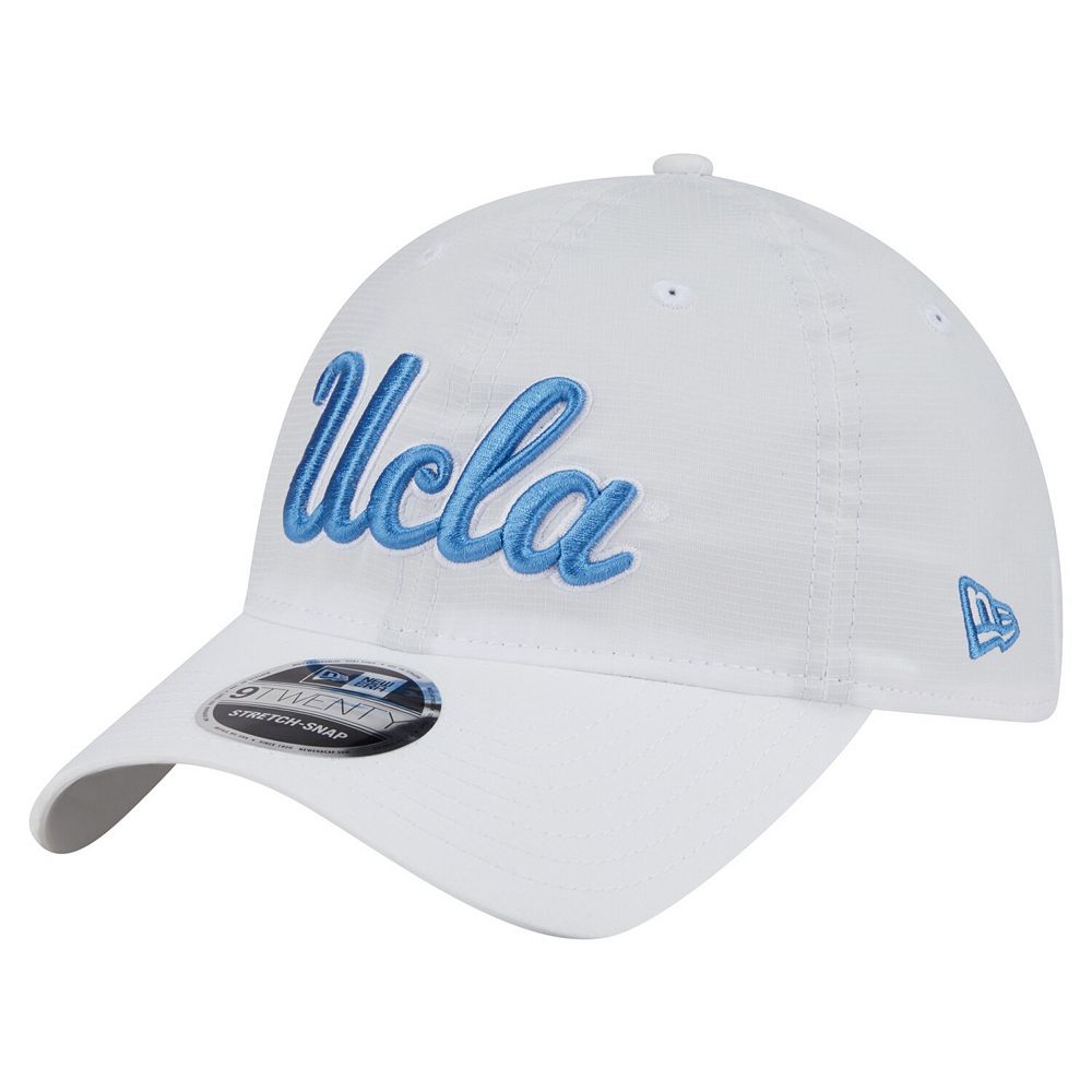 Men's New Era White UCLA Bruins Active Ripstop 9TWENTY Adjustable Hat