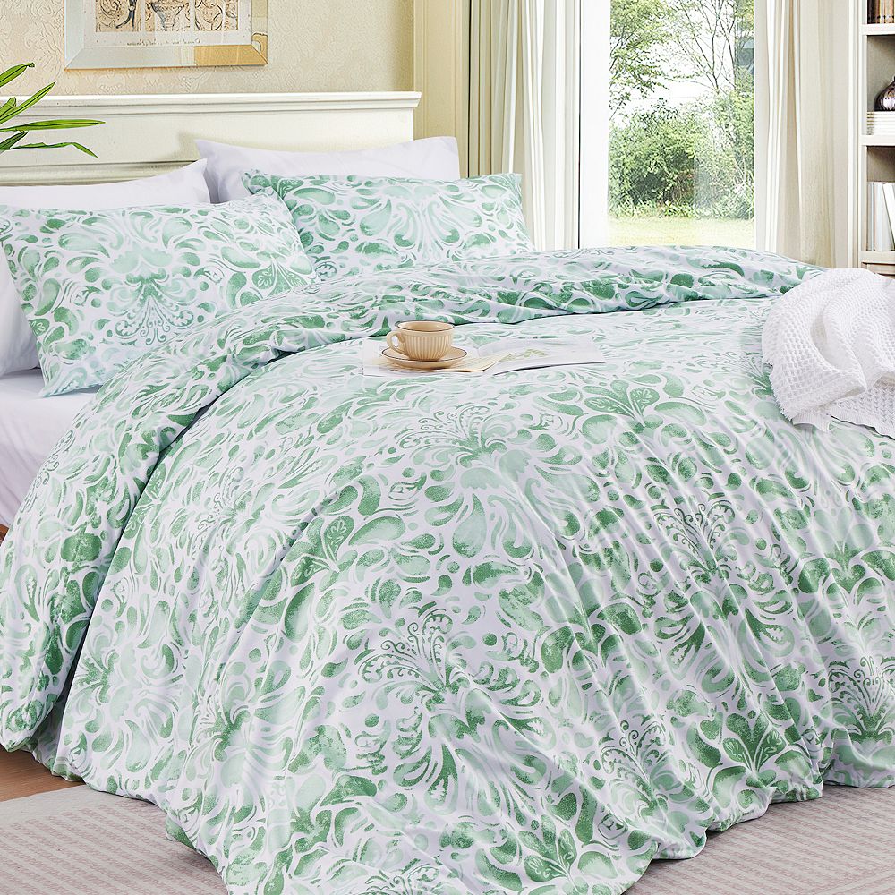 3-Piece Luxury Cool Duvet Cover & Sham Set