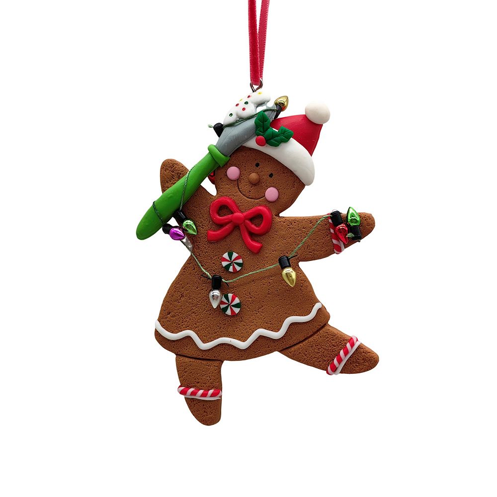 St. Nicholas Square® Clay Mrs. Gingerbread Christmas Ornament