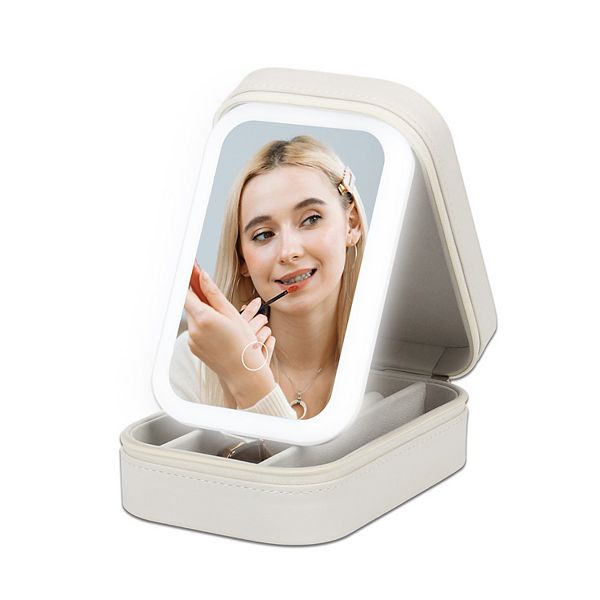 Samsonico Jewelry Case with Mirror