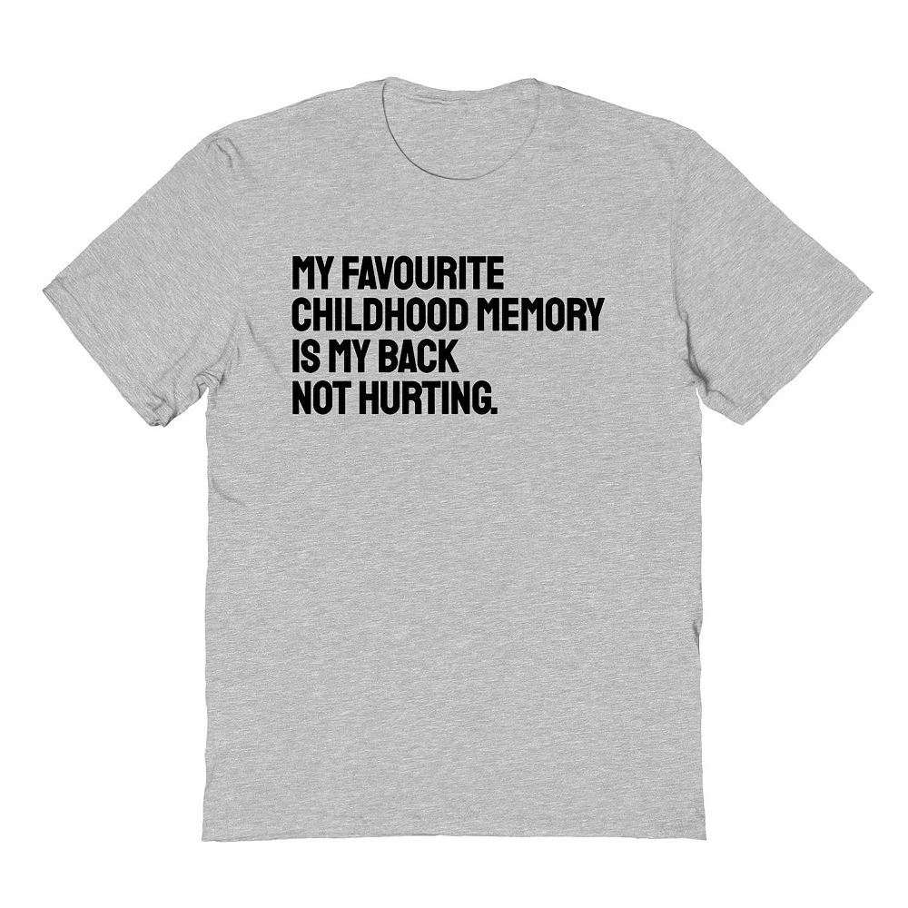 Men's Childhood Memory Graphic Tee