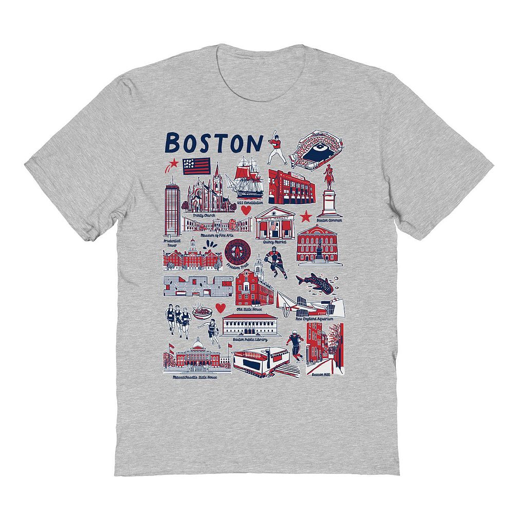 Men's Boston Graphic Tee